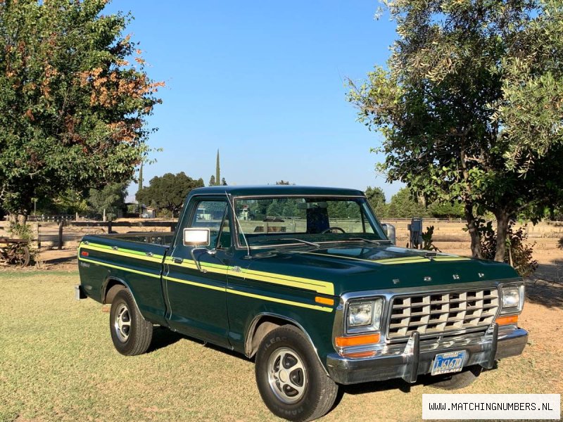 1978 - Ford F100 Ranger Explorer Truck Midnite Jade Green - Matching ...