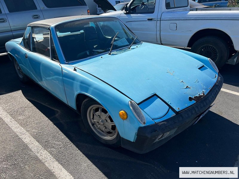 1973 - Porsche 914 1.7 Targa Olympic Blue - Matching Numbers